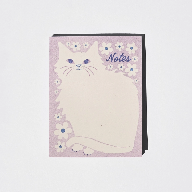 Bloc Notes Chat Parme - Papeterie Julie Flamingo