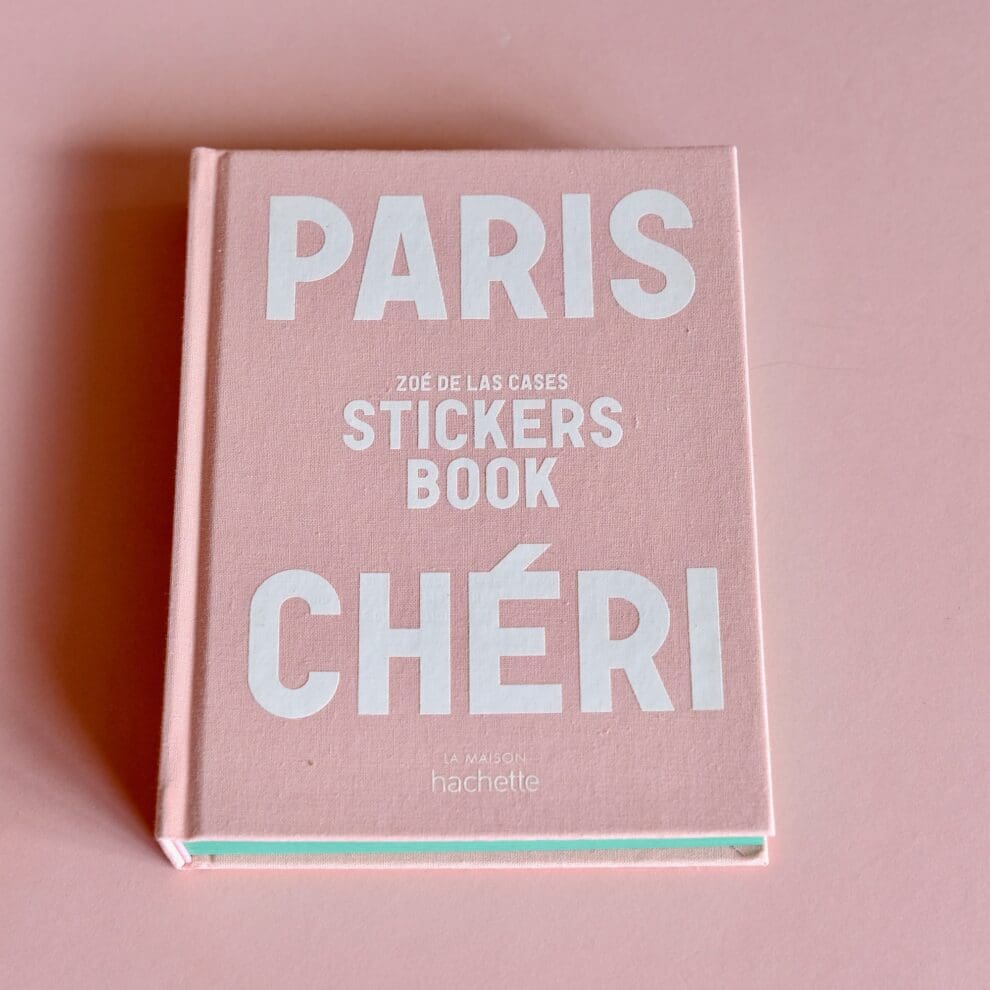 Paris Chéri - Stickers Book - Zoé de las Cases - Papeterie Julie Flamingo